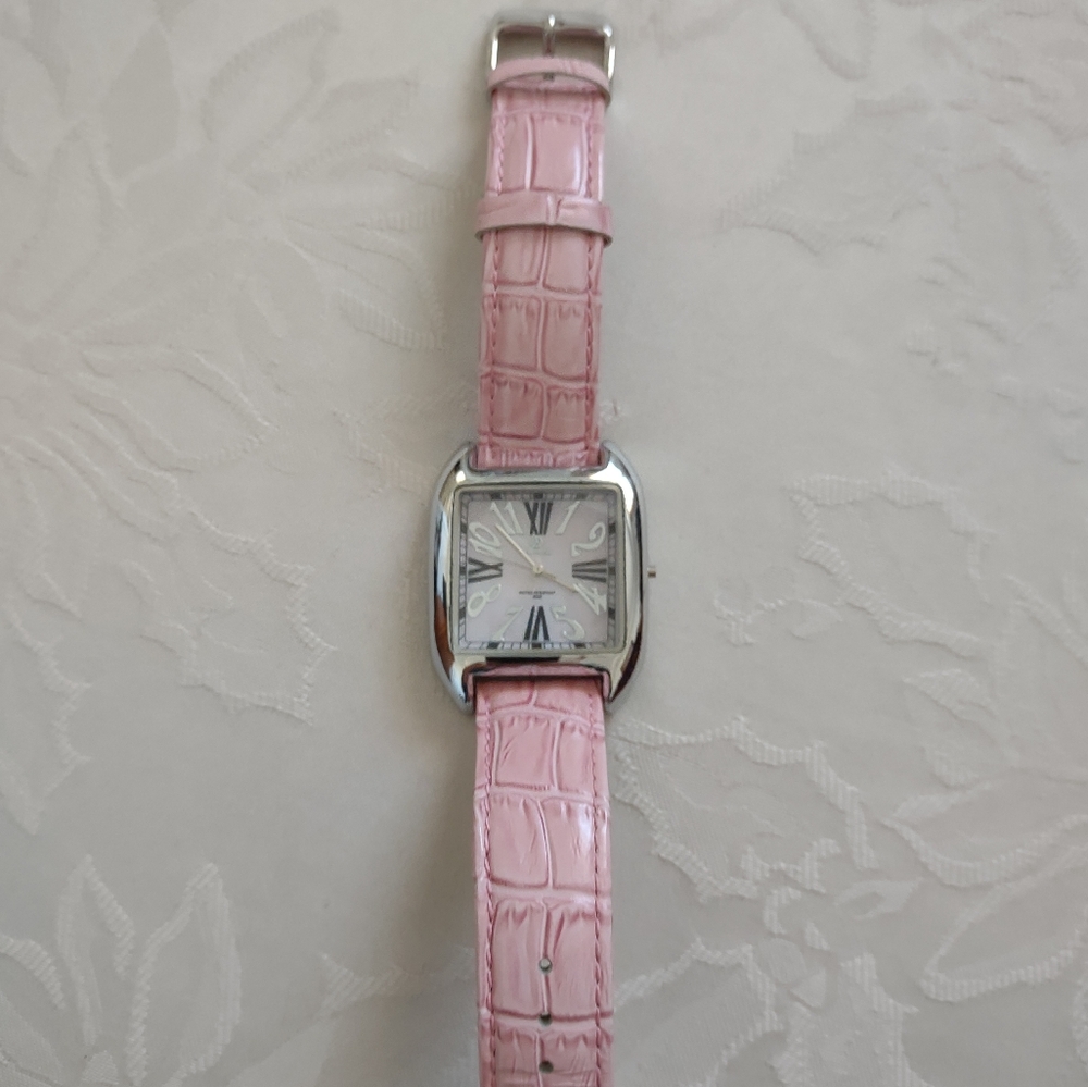 Pink Croc Embossed Leather Pastorelli Invicta Watch W… - Gem